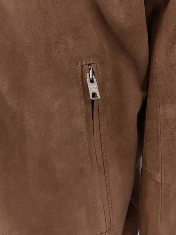 DFOUR Suede Jacket - Beige