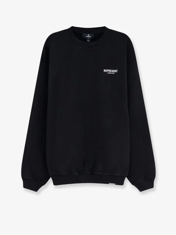 REPRESENT Cotton Sweatshirt With Printed Logo On The Front