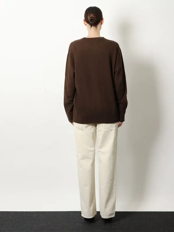 THE ROW Odelle Top Cashmere Sweater