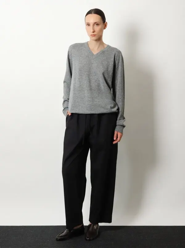 THE ROW Delano Cotton Trousers