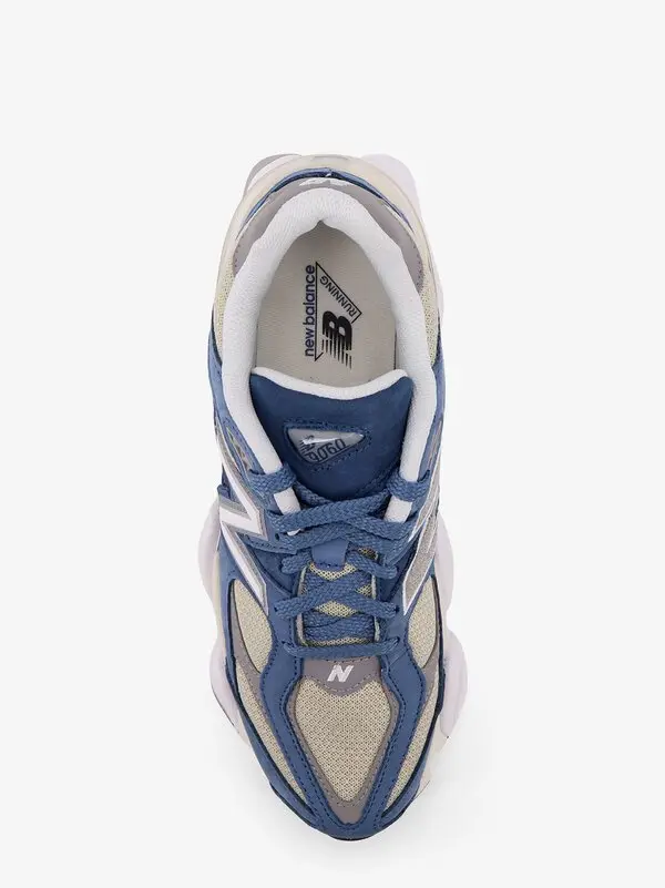 NEW BALANCE 9060 Mesh Low-top Sneakers With Suede Inserts