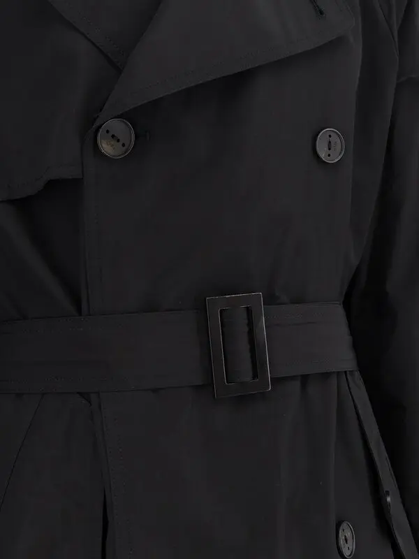 HEVO Motolese Nylon And Cotton Trench
