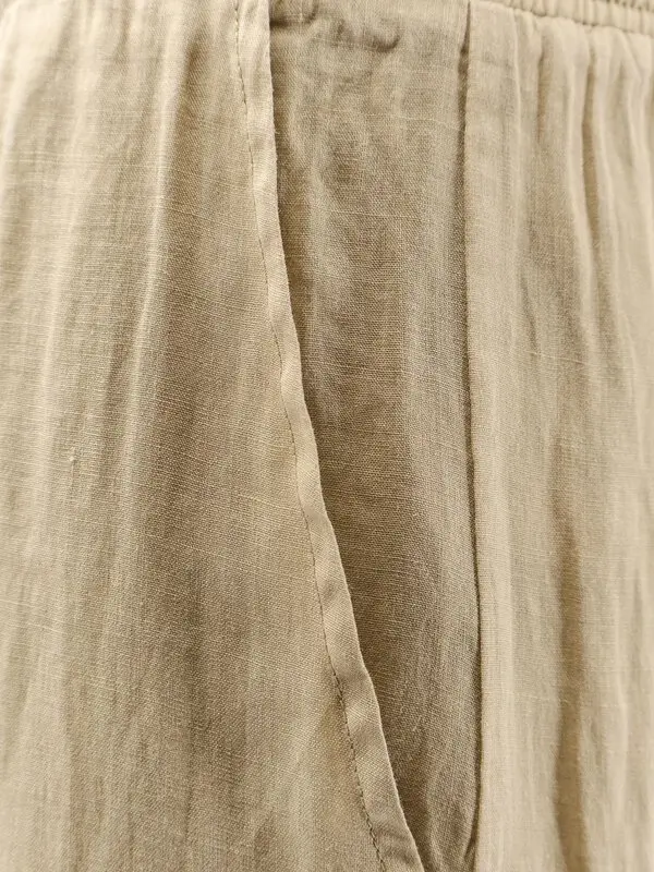 NUDE Linen Blend Trousers