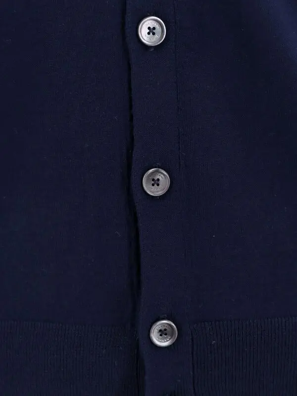 BRAMANI CASHMERE V-neck Wool Cardigan