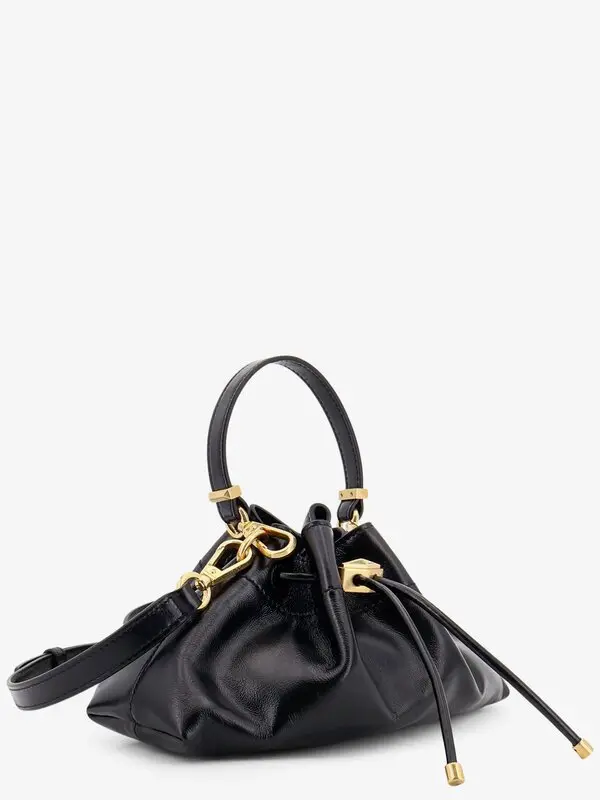 JIMMY CHOO Cinch Small Leather Shoulder Bag