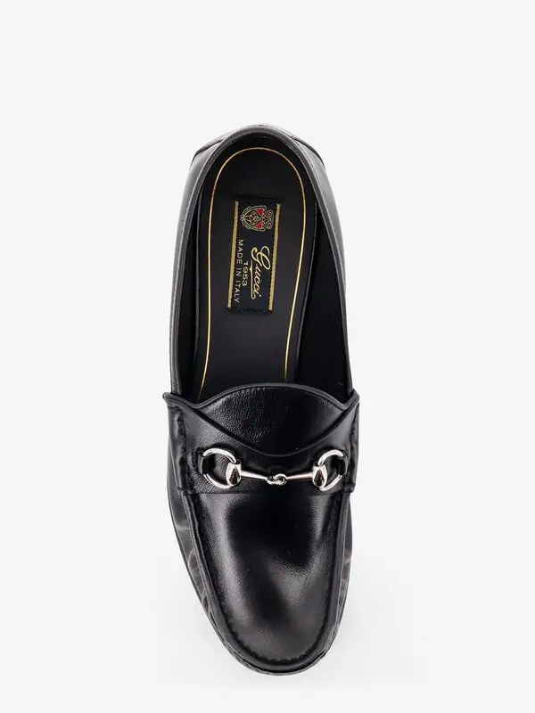 Gucci Lugano Leather Loafers