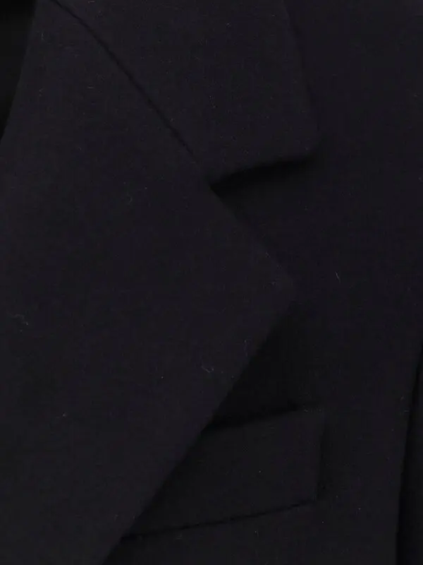 HEVO Virgin Wool Coat With Satin Lining