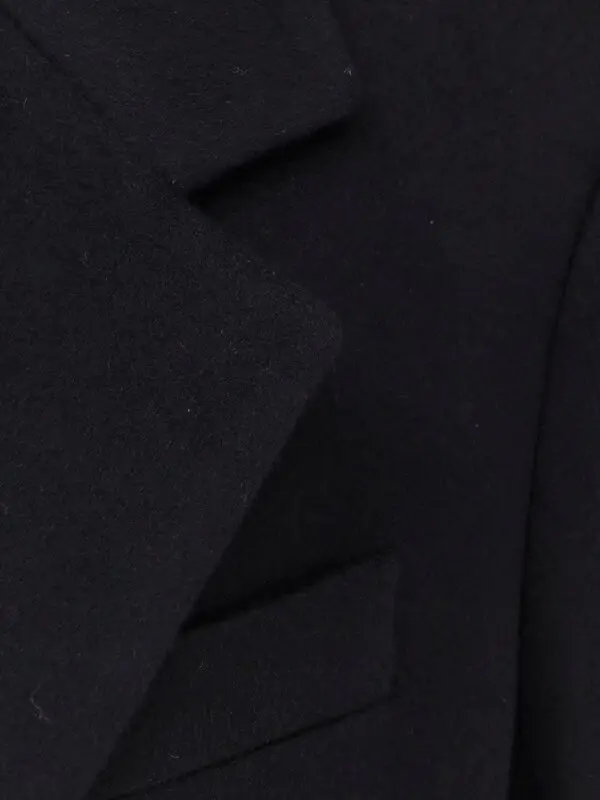 HEVO Cashmere Coat With Satin Lining
