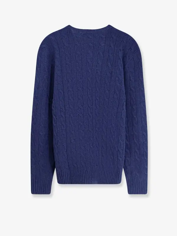 Polo Ralph Lauren Wool And Cashmere Blend Sweater - Blue