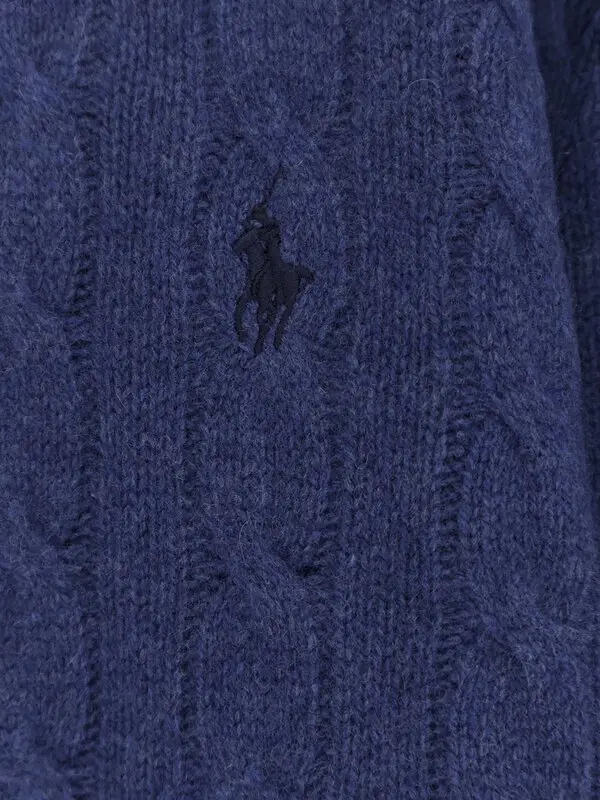Polo Ralph Lauren Wool And Cashmere Blend Sweater - Blue