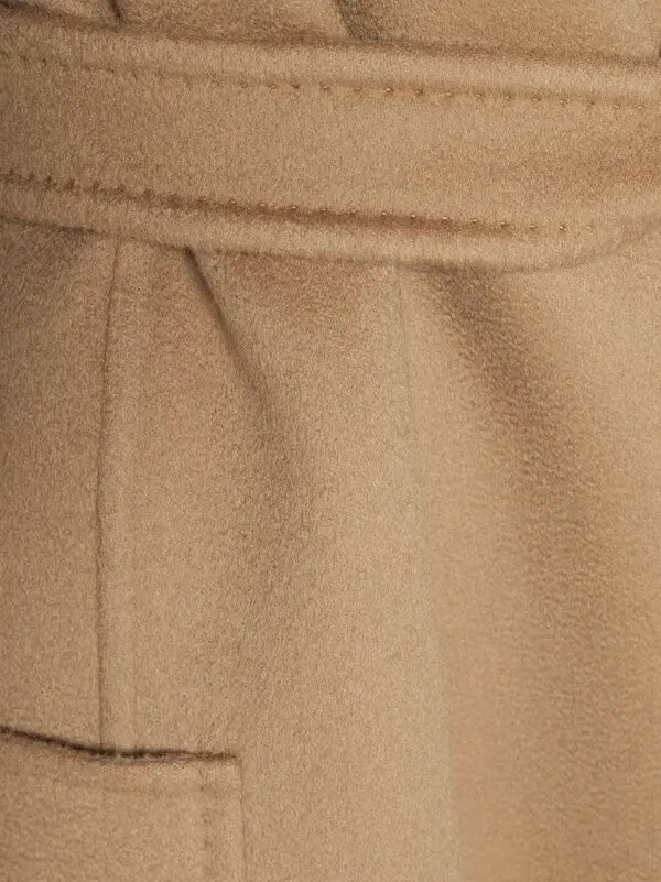 Max Mara Artur Hand Made Cashmere Coat - Brown