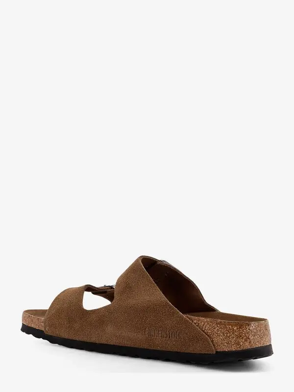 BIRKENSTOCK Arizona Suede Sandals - Brown
