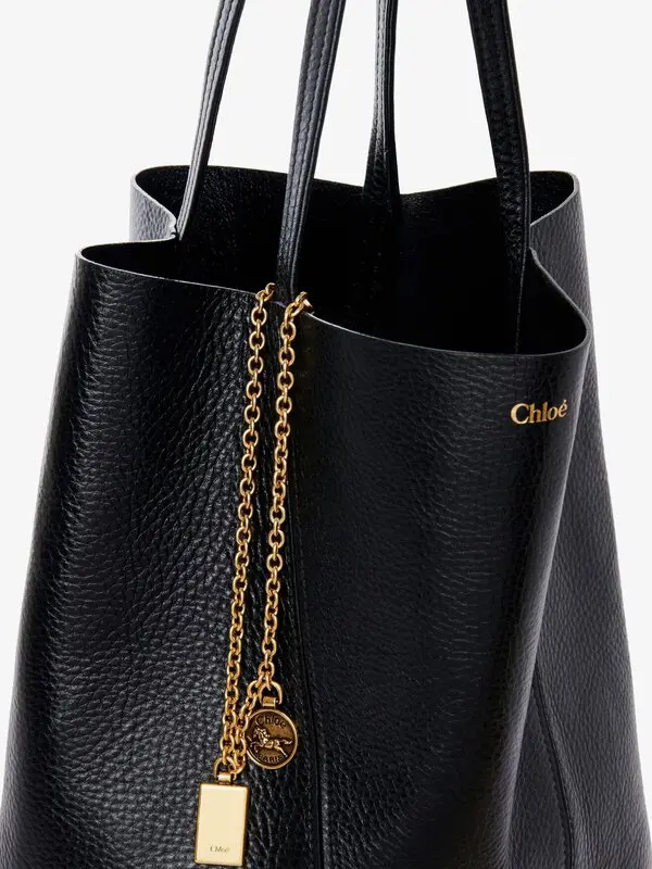 Chloé Spin Leather Shoulder Bag
