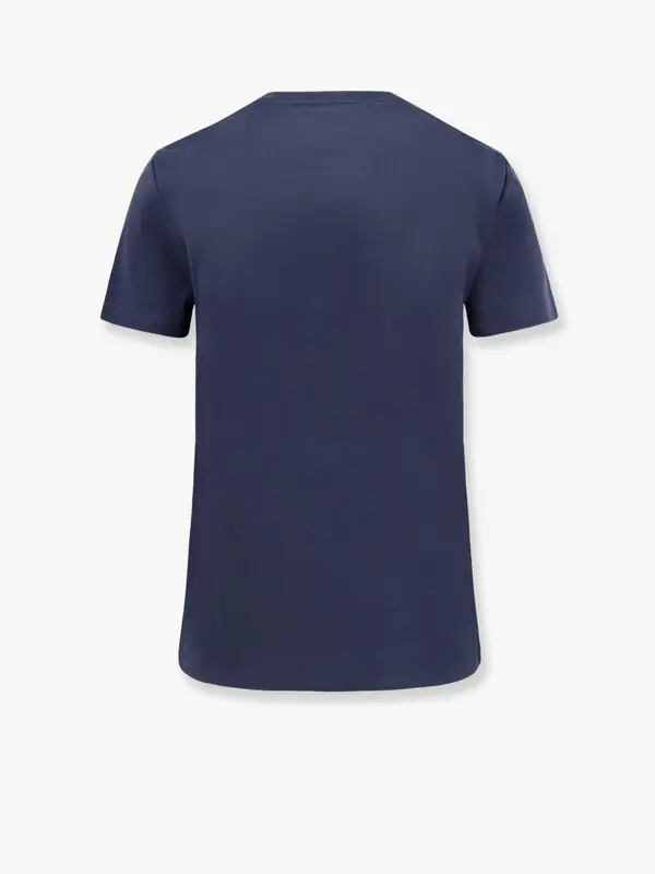 Max Mara Nerina Cotton T-shirt With Embroidery