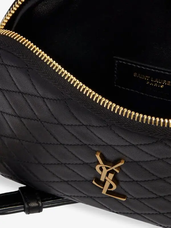 Saint Laurent Gaby Leather Shoulder Bag