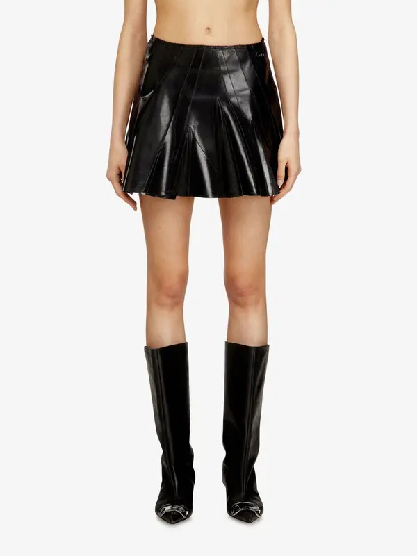 DIESEL® O-zirc--s1 Virgin Wool Blend Skirt