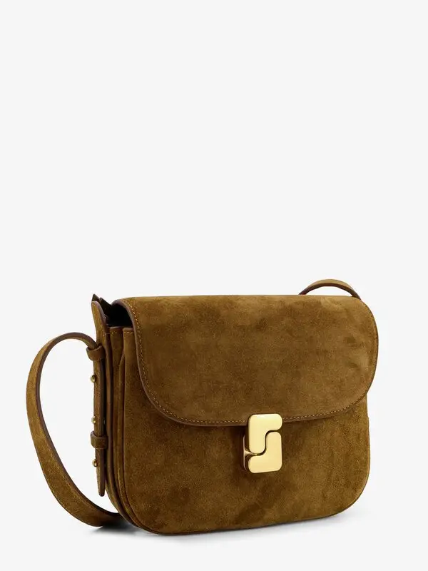 Soeur Bellissima Mini Suede Crossbody Bag