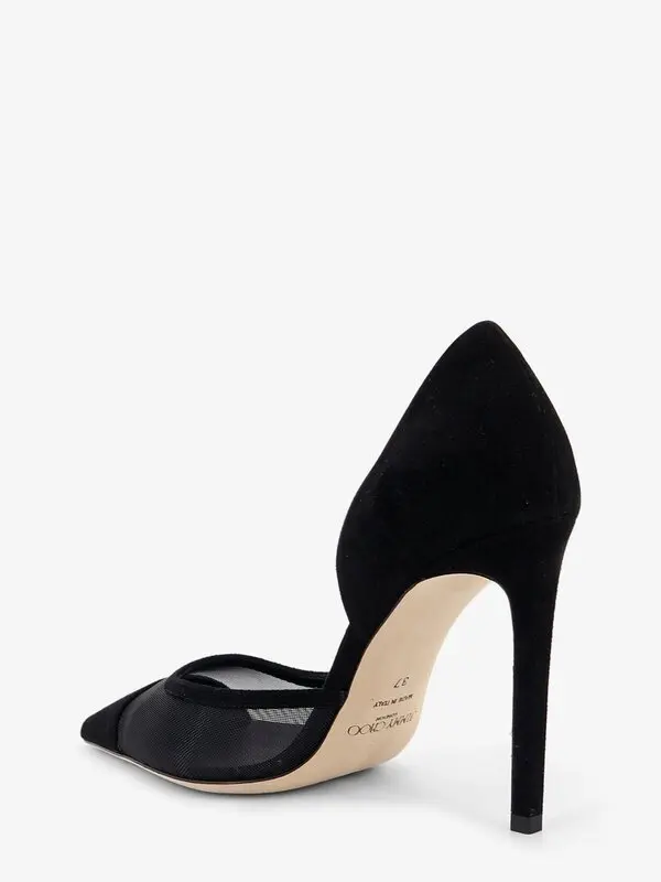 JIMMY CHOO Brigitte 100 Suede Décollet