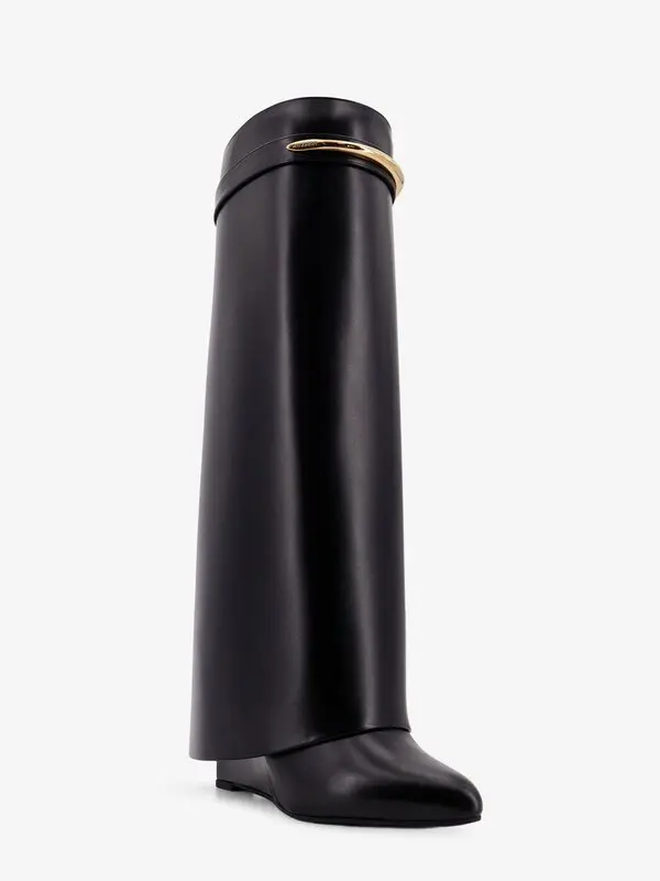 Givenchy Shark Leather Boots