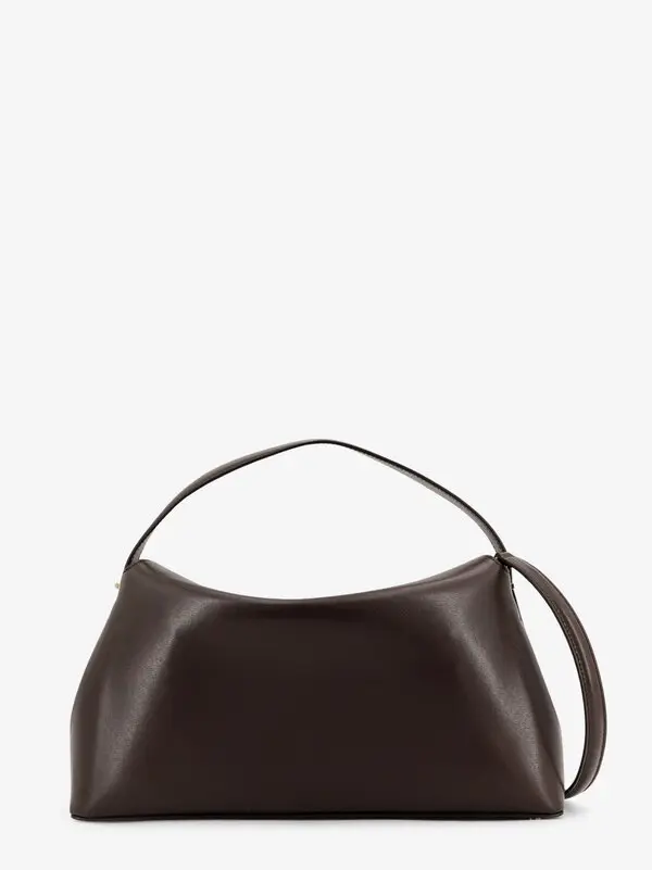 TOTEME T-lock Leather Handbag - Brown