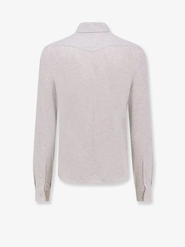 Brunello Cucinelli Leisure-fit Cotton Shirt