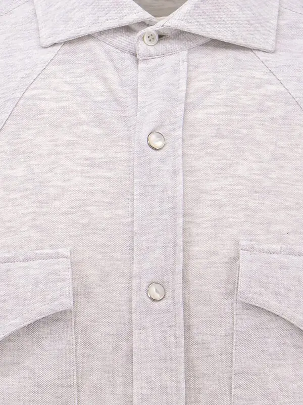 Brunello Cucinelli Leisure-fit Cotton Shirt