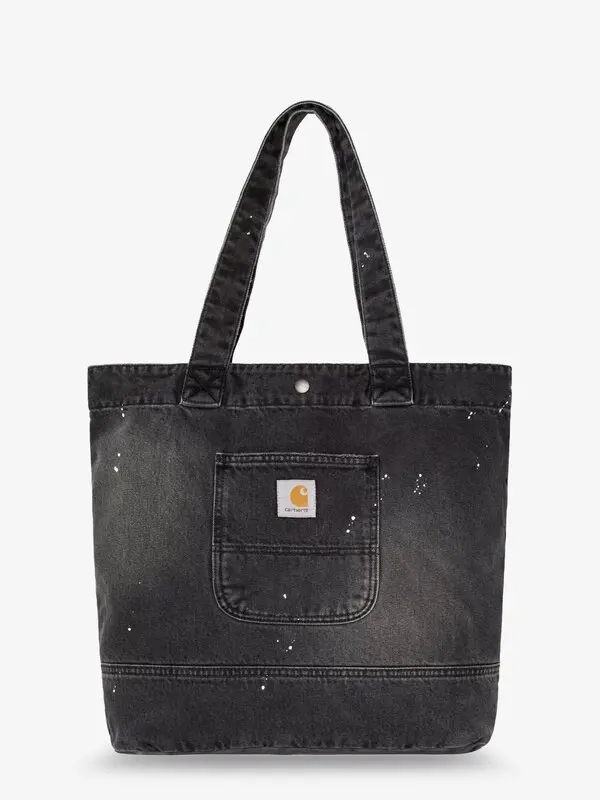 Carhartt Work In Progress Used-effect Denim Shopping Bag
