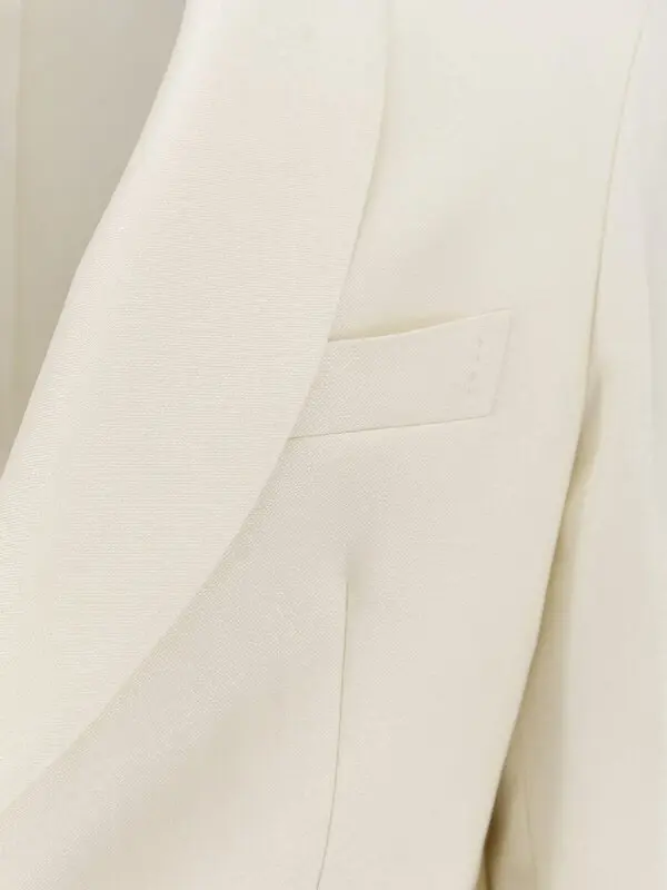 Tagliatore Virgin Wool And Lyocell Blazer