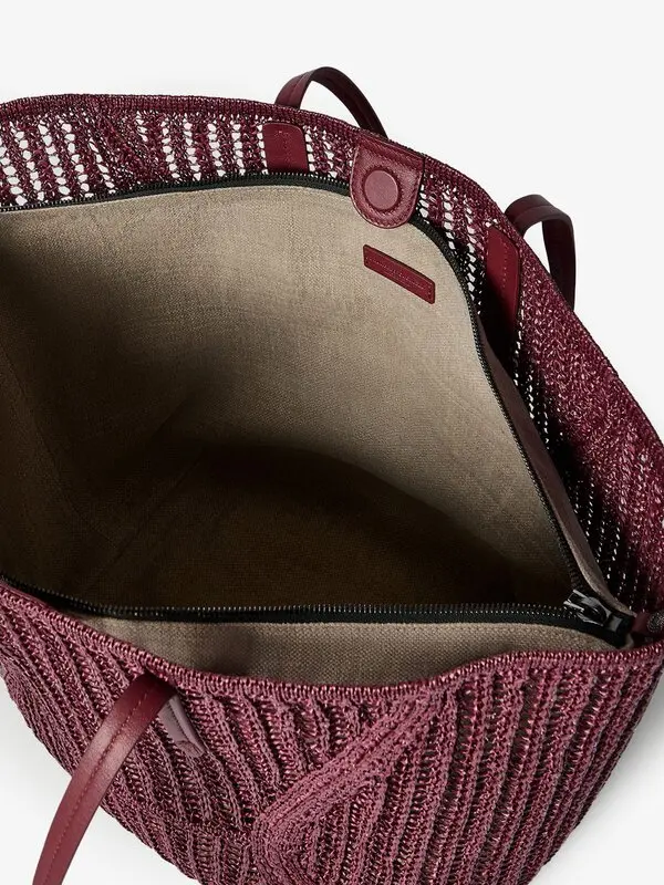Brunello Cucinelli Bc Duo Raffia Shoulder Bag