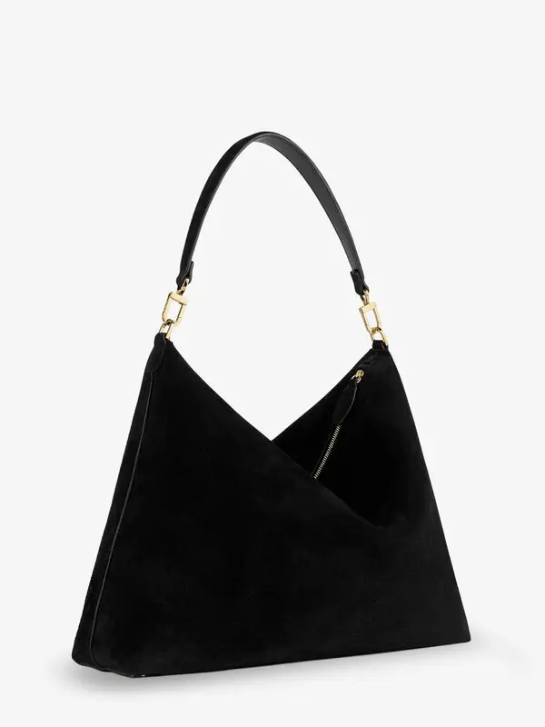 TOTEME Medium Bevel Suede Shoulder Bag