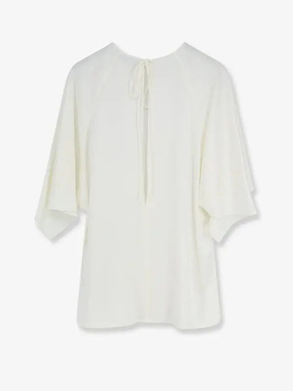 Stella McCartney Handkerchief Satin Top