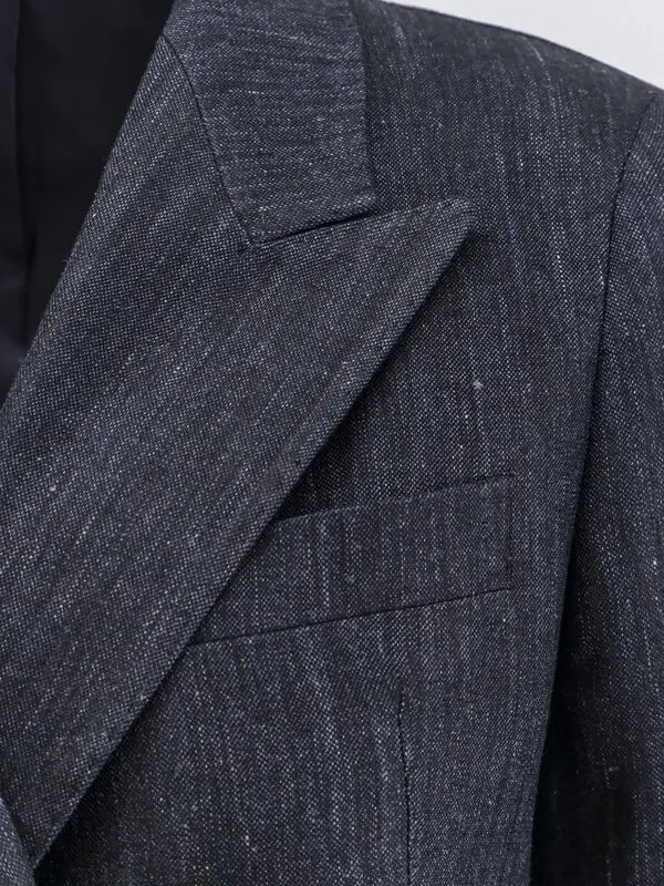 Tagliatore Parigi Mélange Linen And Viscose Suit