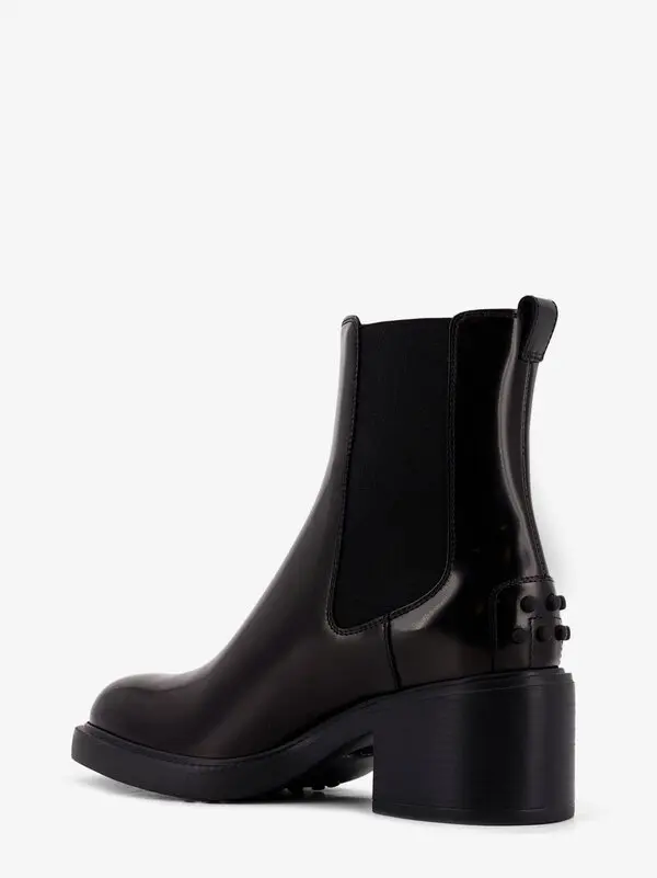 TOD'S Gomma T60 Leather Ankle Boots