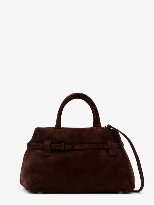 Manu Atelier Le Cambon 25 Suede Handbag