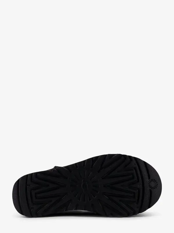 UGG Classic Ultra Mini Suede Ankle Boots - Black