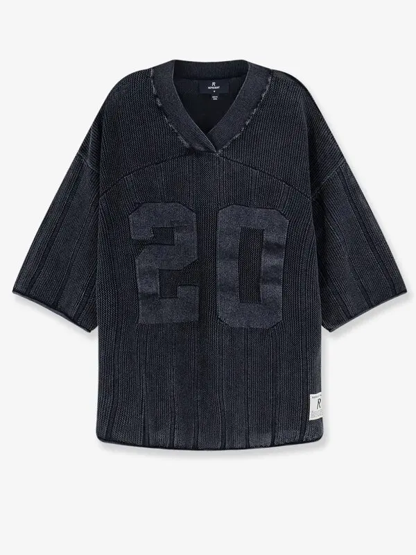 REPRESENT Cotton Sweater With Logo Patch