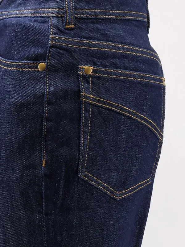 Zimmermann Cotton Denim Flare Jeans