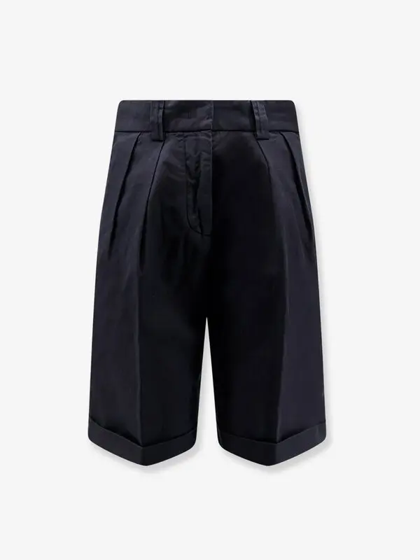 Aspesi Cotton And Linen Shorts