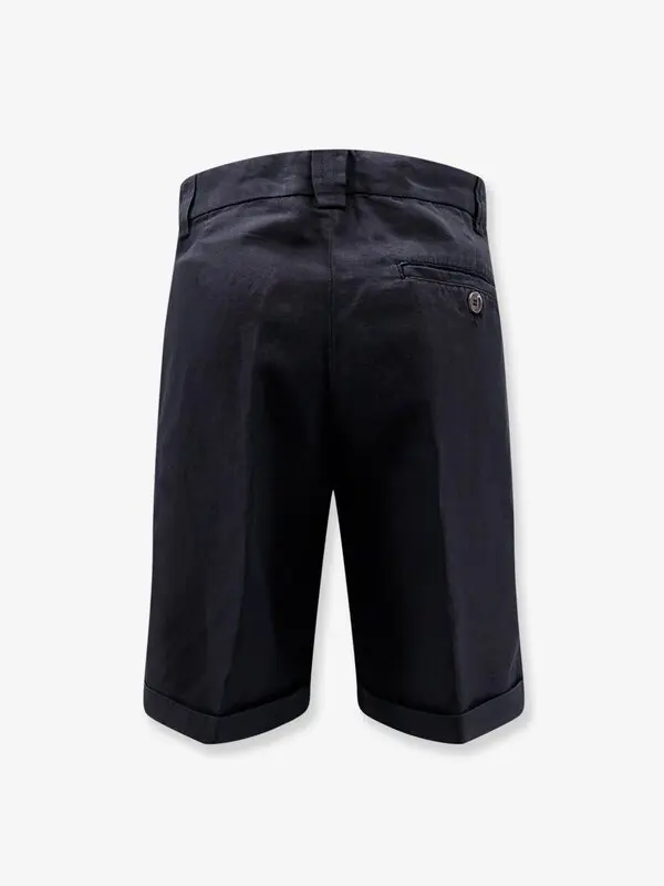 Aspesi Cotton And Linen Shorts