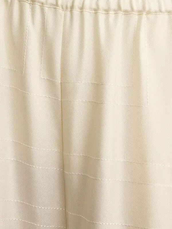 TOTEME Pajamas Organic Silk Trousers