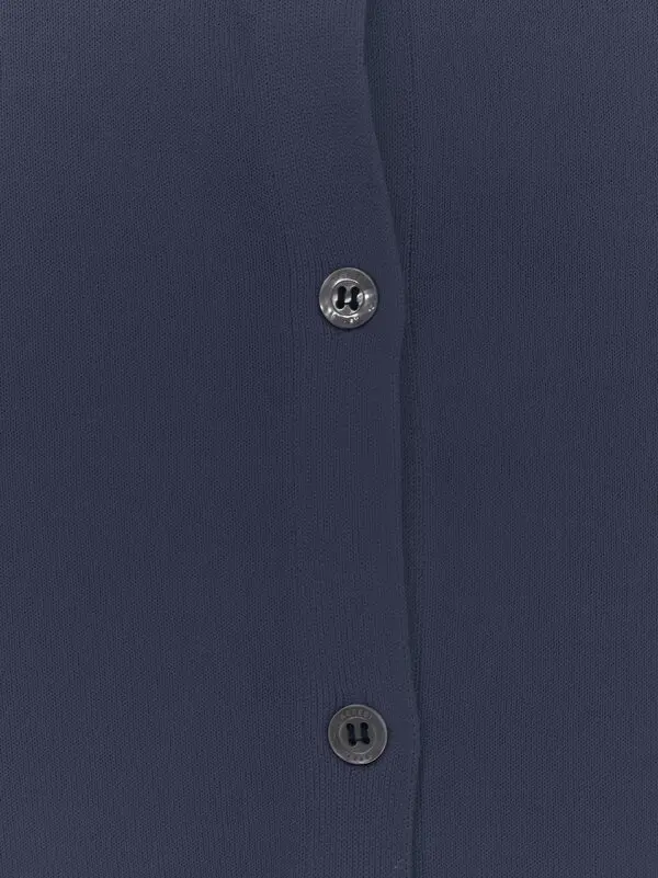 Aspesi Cotton Cardigan - Blue