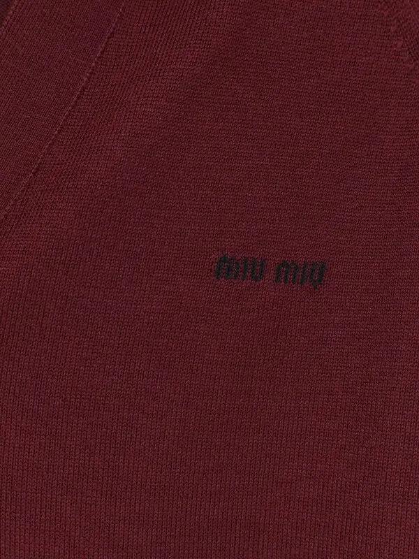 Miu Miu Virgin Wool Cardigan