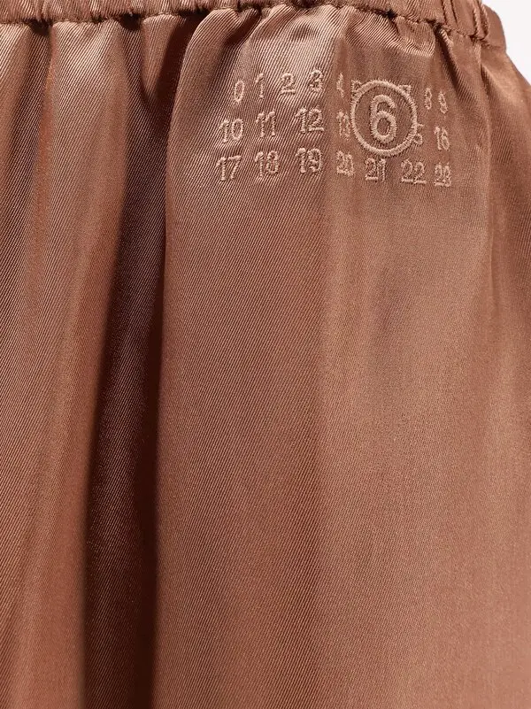 MAISON MARGIELA Cupro Blend Midi Skirt