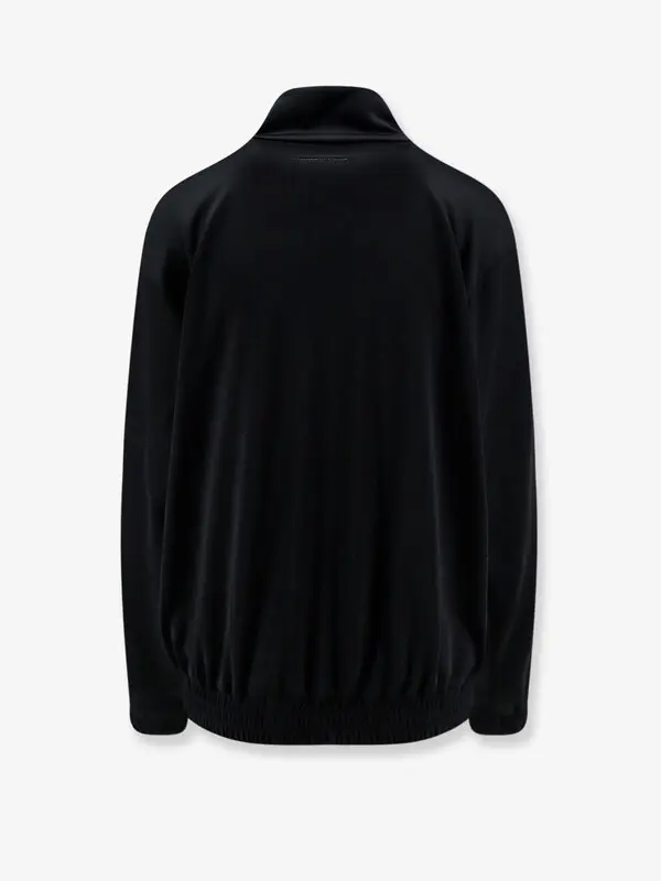 MAISON MARGIELA Zip-up Sweatshirt With Numeric Embroidery