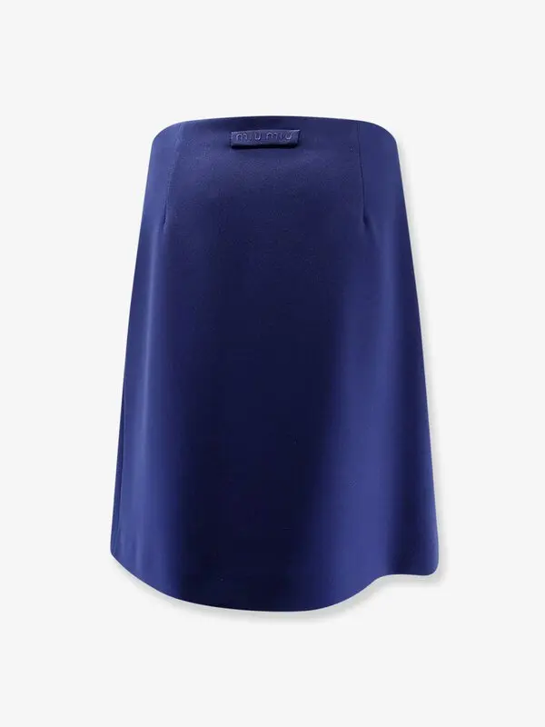 Miu Miu Skirt With Pleats