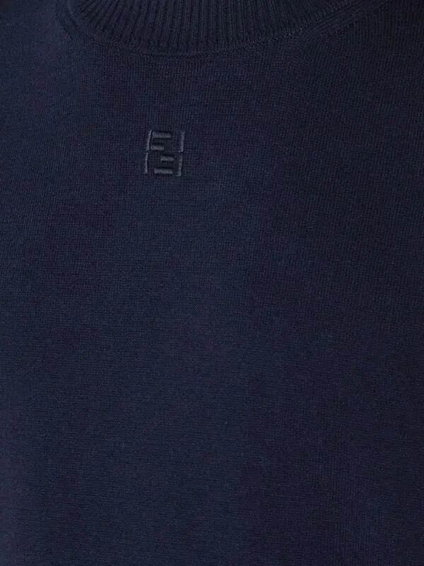 Fendi Cotton And Cashmere Sweater