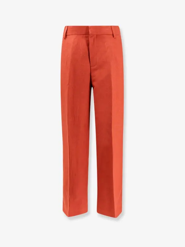 Closed Jurdy Cotton And Linen Trousers
