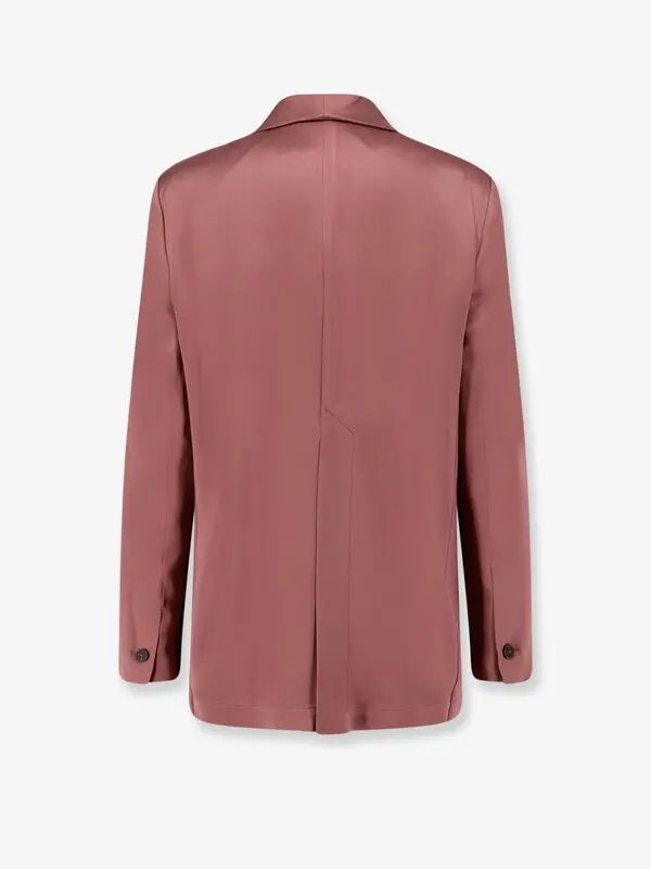 ALYSI Single-breasted Satin Blazer