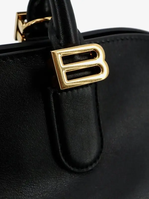 Balenciaga Bolero Bowling Medium Leather Bag