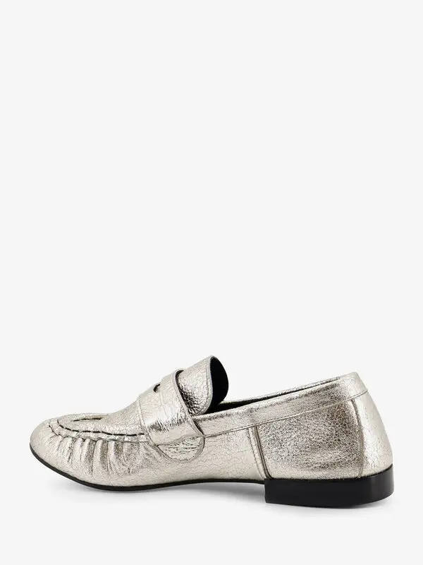 SEMELLE Laminated Leather Loafers